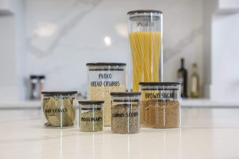 Onyx Pasta Jar - 1800ml – Timeless Designs & Decor