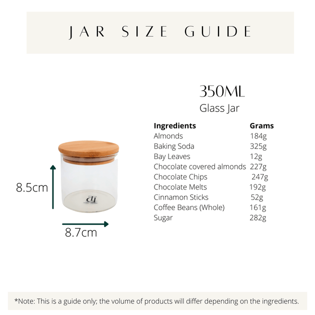 Urban Glass Jar - 350ml – Timeless Designs & Decor